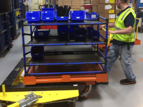 Benefits of Customizable Material Handling (Top Hat) Carts | Geolean